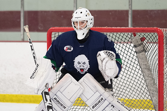 Blizzard goaltender Abrahamson makes NCAA Commitment