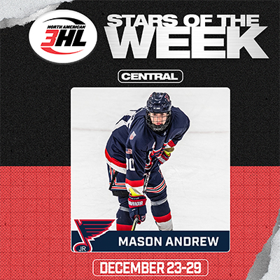 NA3HL Announces Stars of the Week